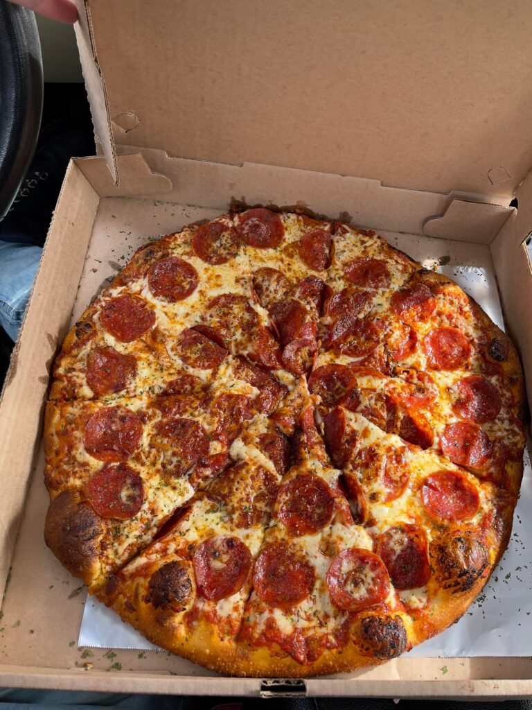 Pepperoni Pizza from Pizza on Fire in Toronto - Dining and Cooking