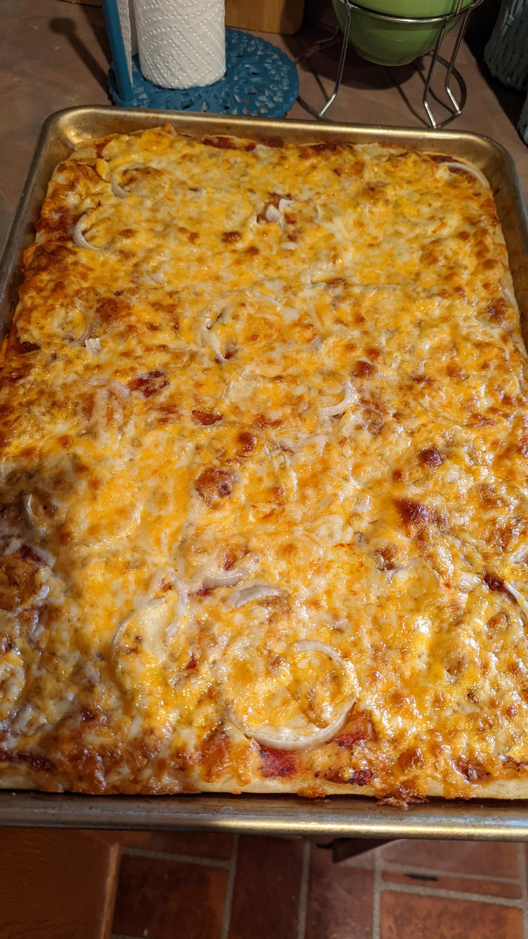 Homemade Old Forge Style Pizza - Dining and Cooking