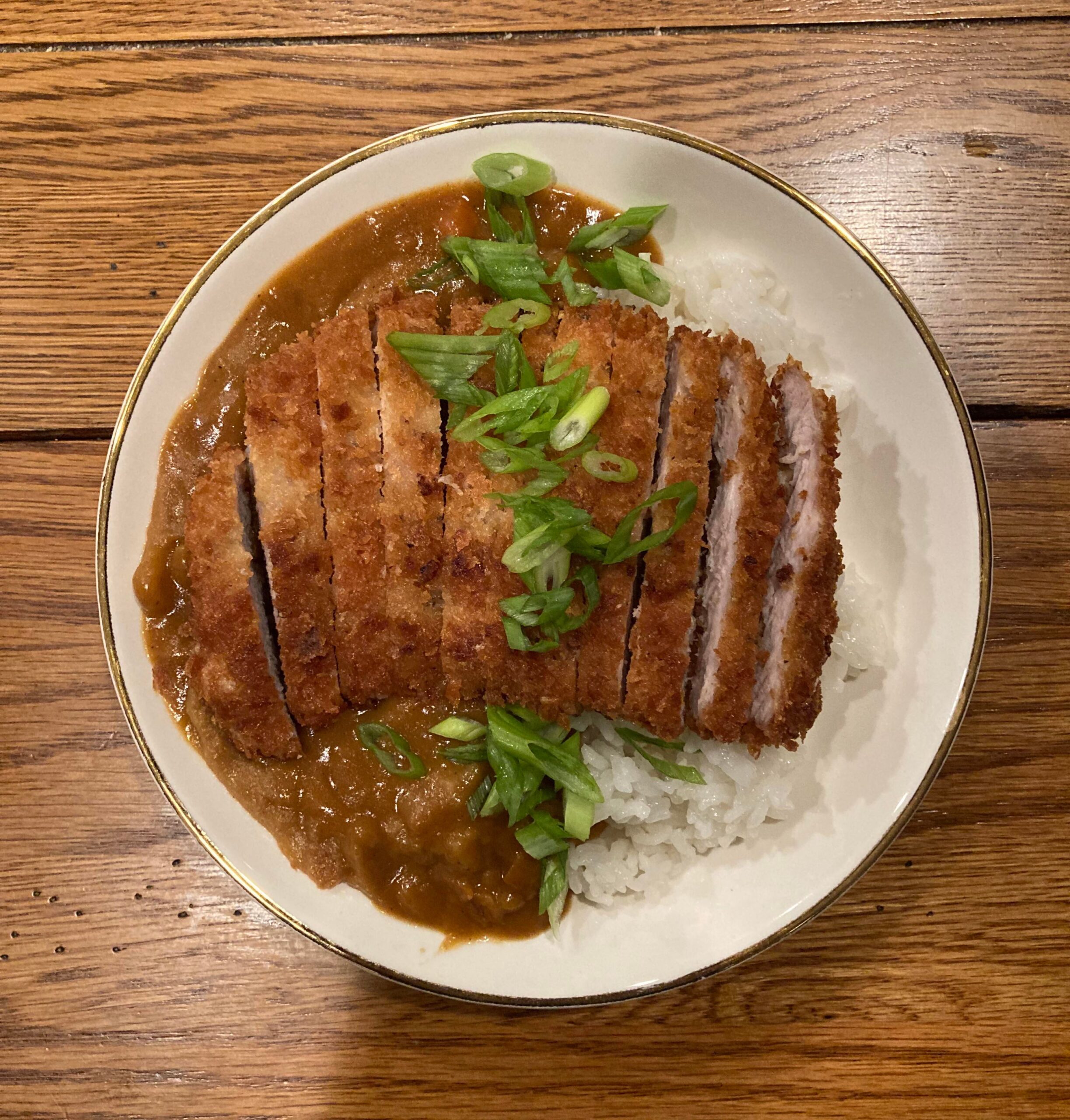 Katsu kare. Simple but filling - Dining and Cooking