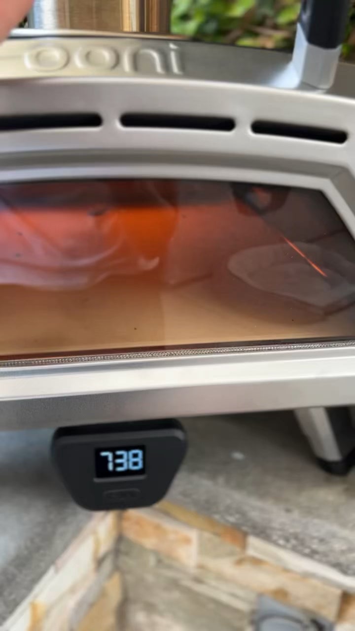 First pie of out of the ooni - Dining and Cooking