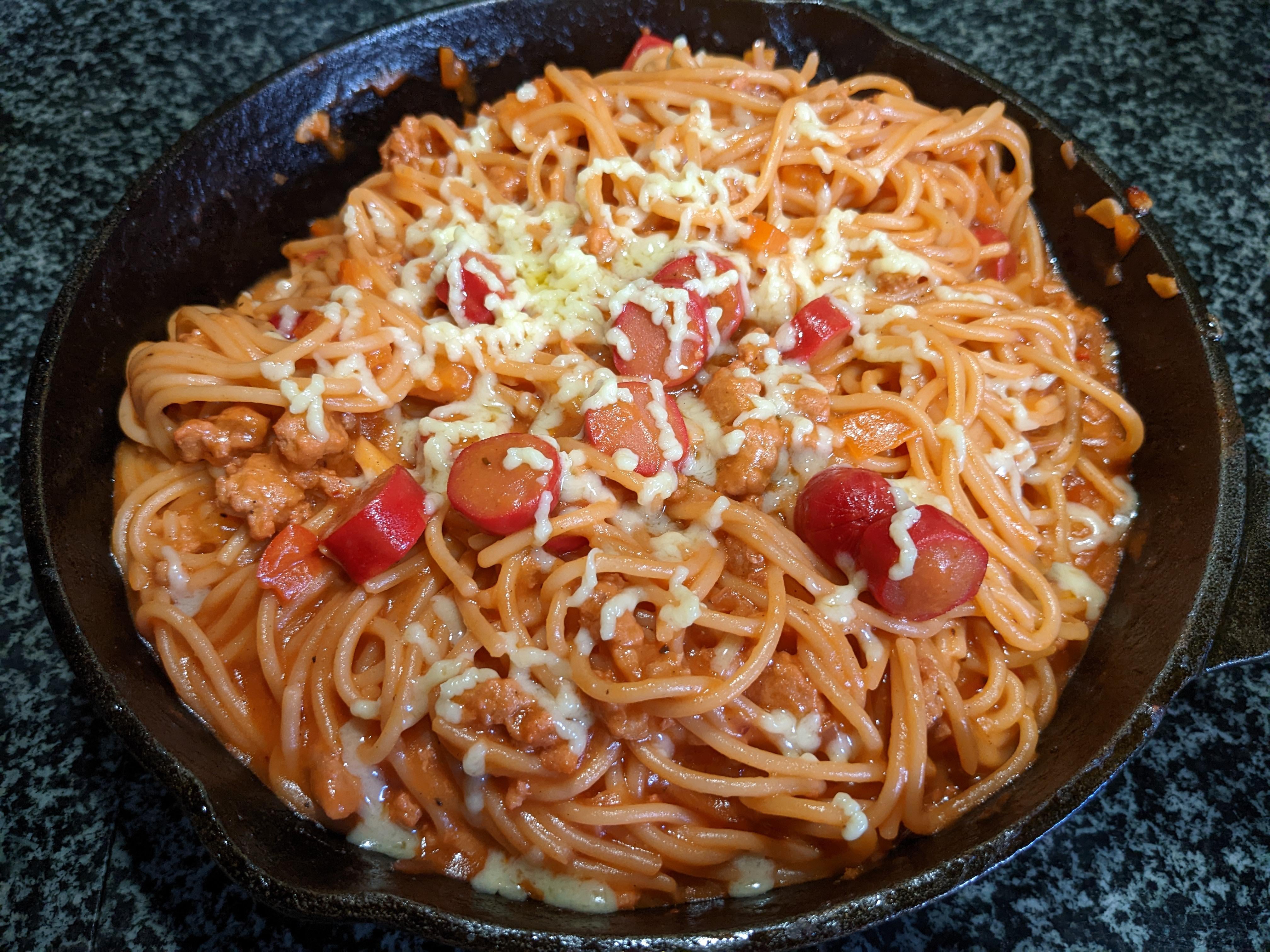 [homemade] Filipino Spaghetti! - Dining and Cooking