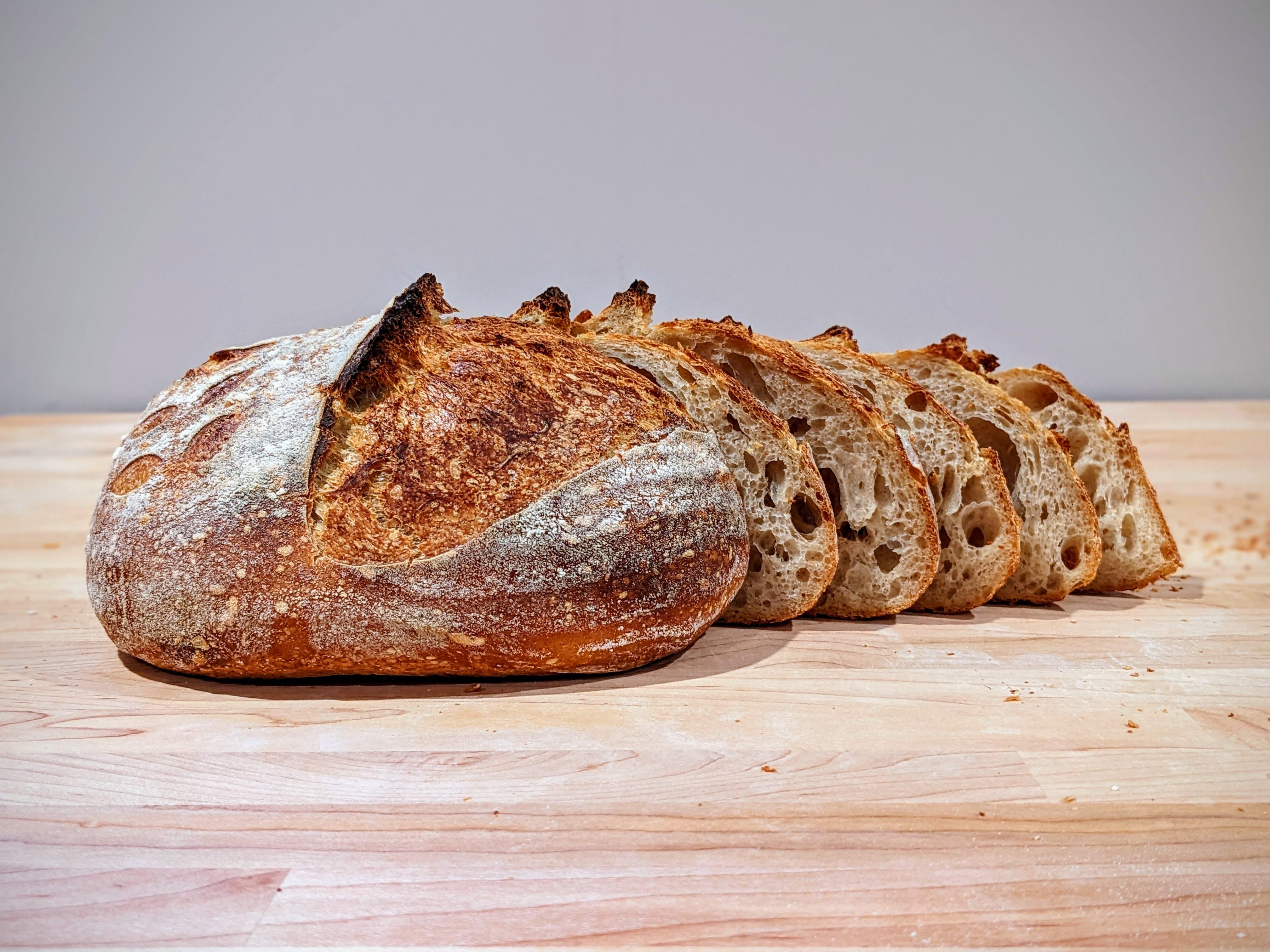 A plain boule from my micro bakery. - Dining and Cooking