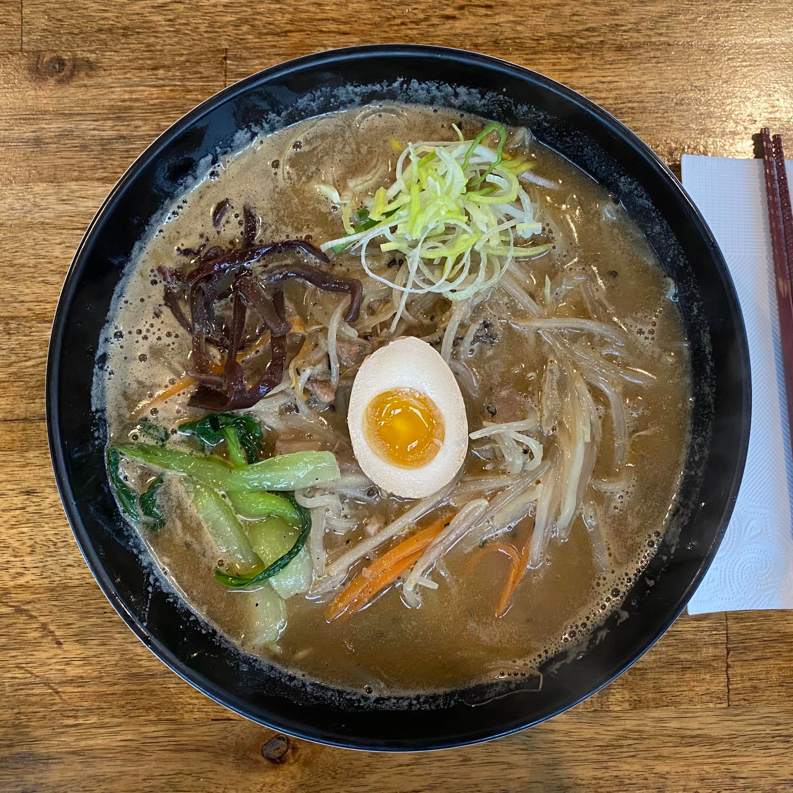 Tokyo Yasai Miso Ramen @ Shiro Ramen - Dining and Cooking