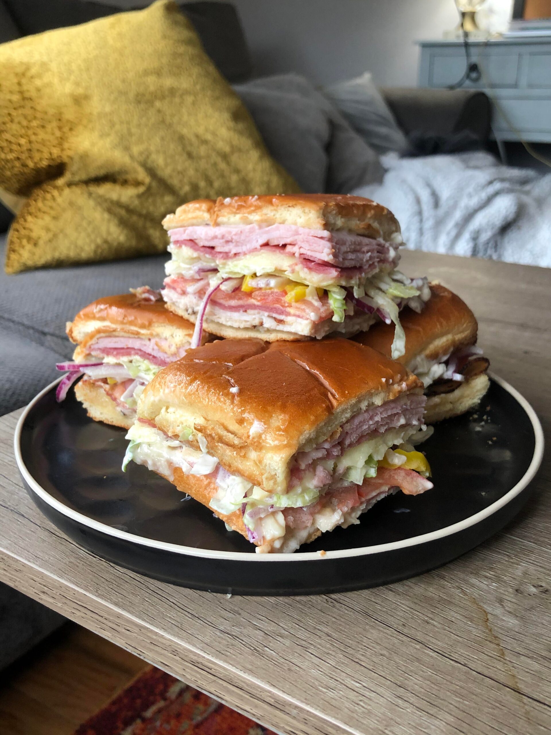 [Homemade] Italian Grinder inspired Sliders - Dining and Cooking