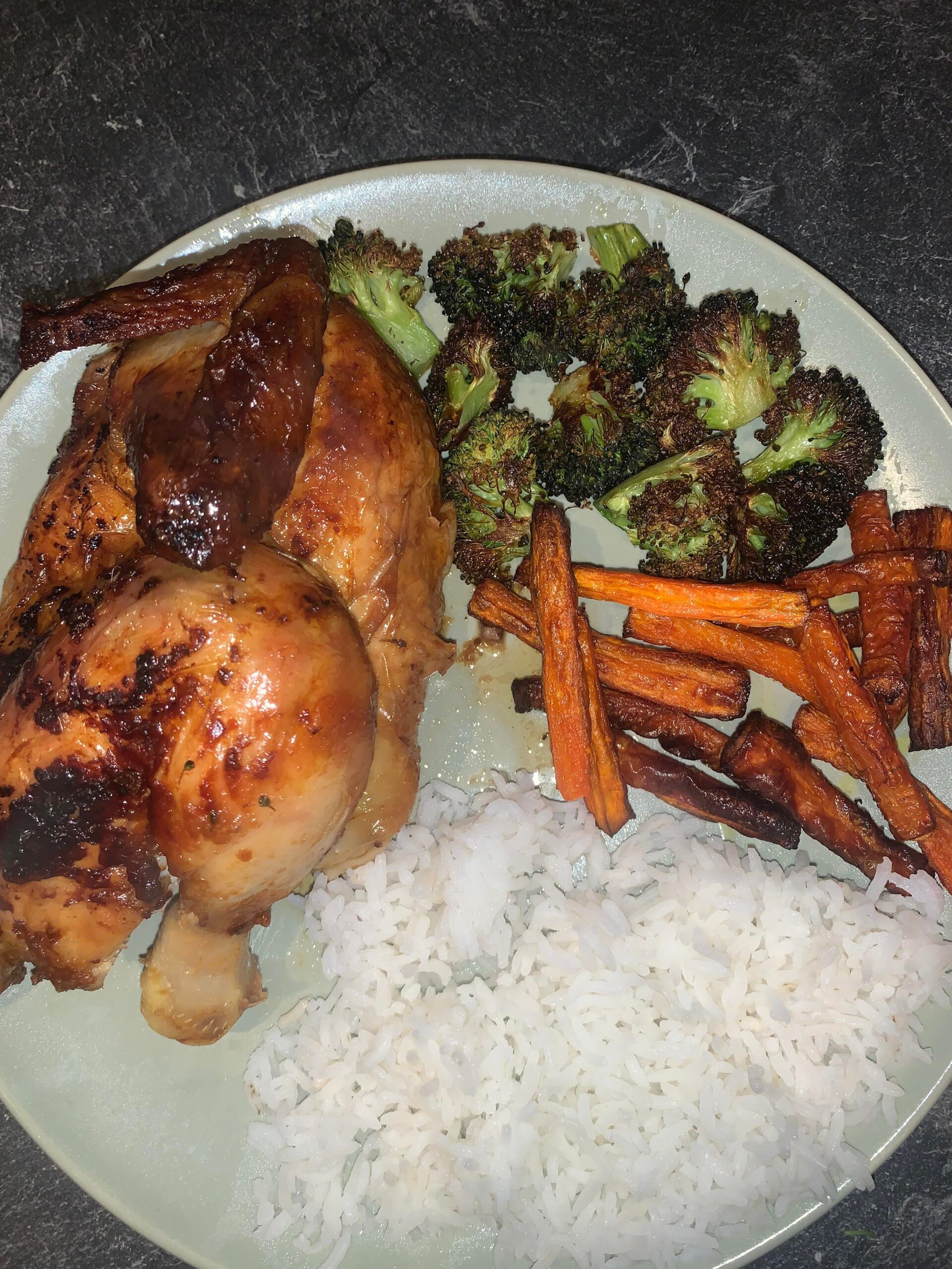 correct portion size of rotisserie chicken, according to my boyfriend ...