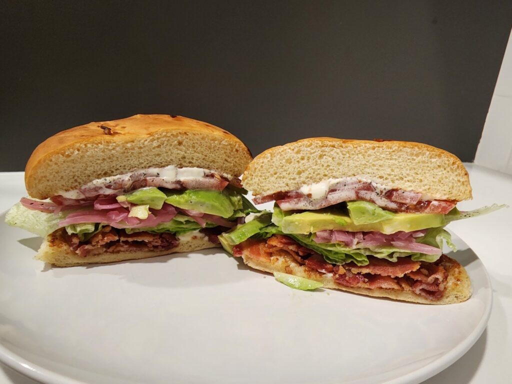 The most deliciously messy sandwich I've ever made - The BLOAT - Dining ...