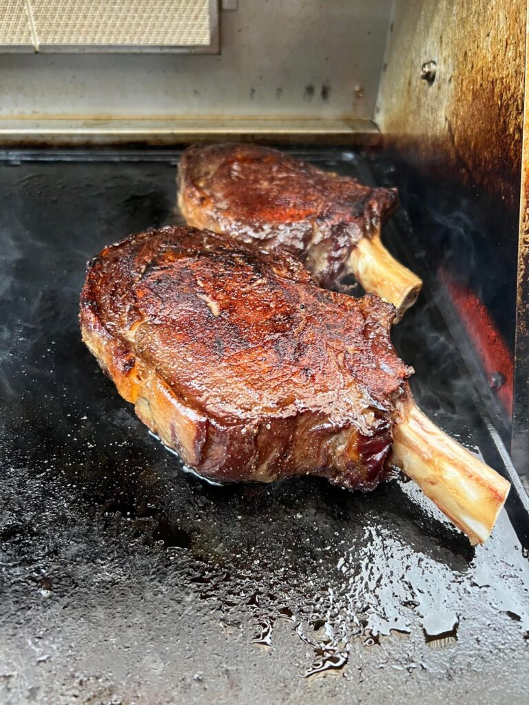 A little Wednesday pick me up. Coles bog standard Rib Eye. - Dining and ...