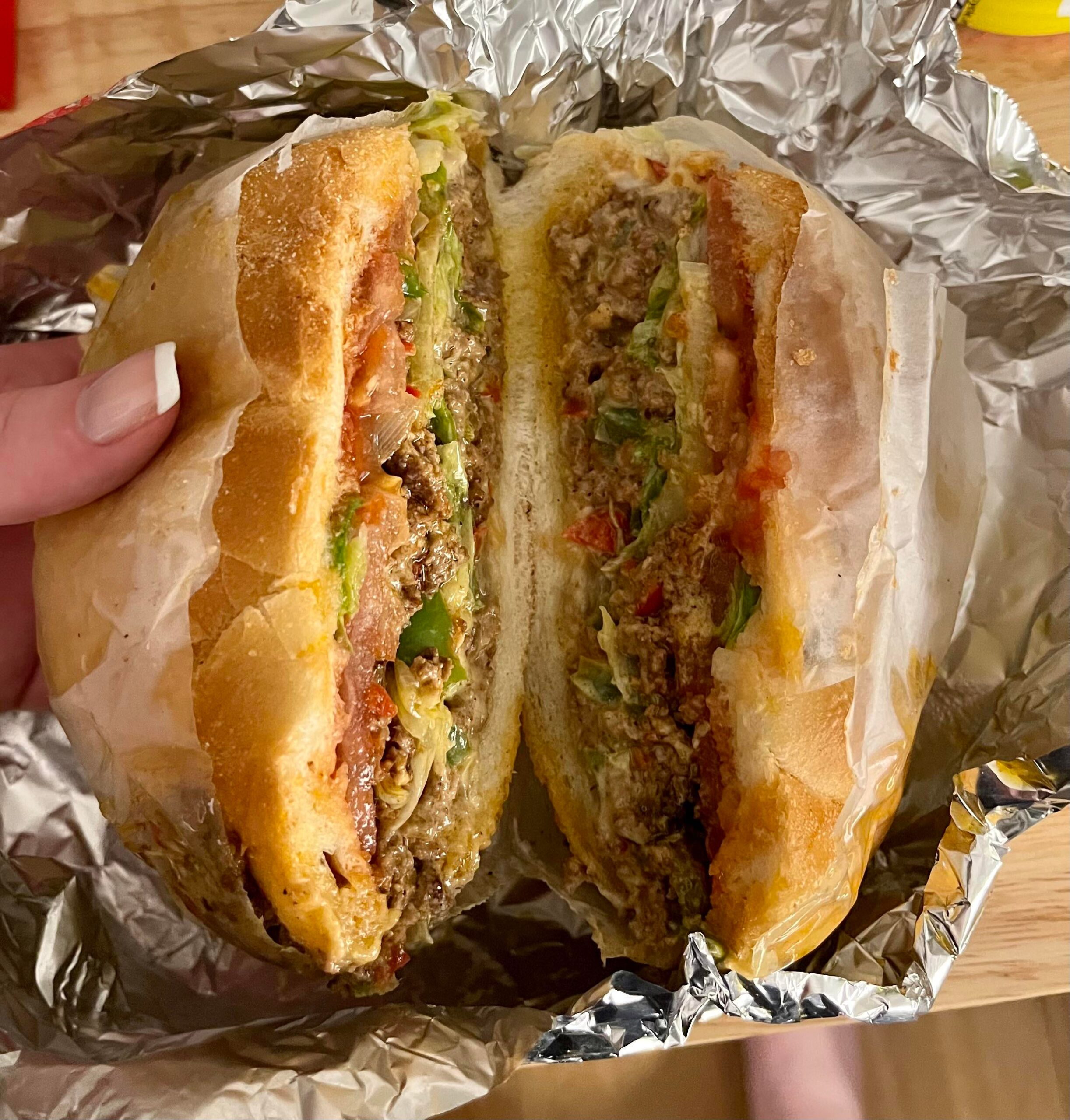 Chopped Cheese with peppers and onions - Dining and Cooking