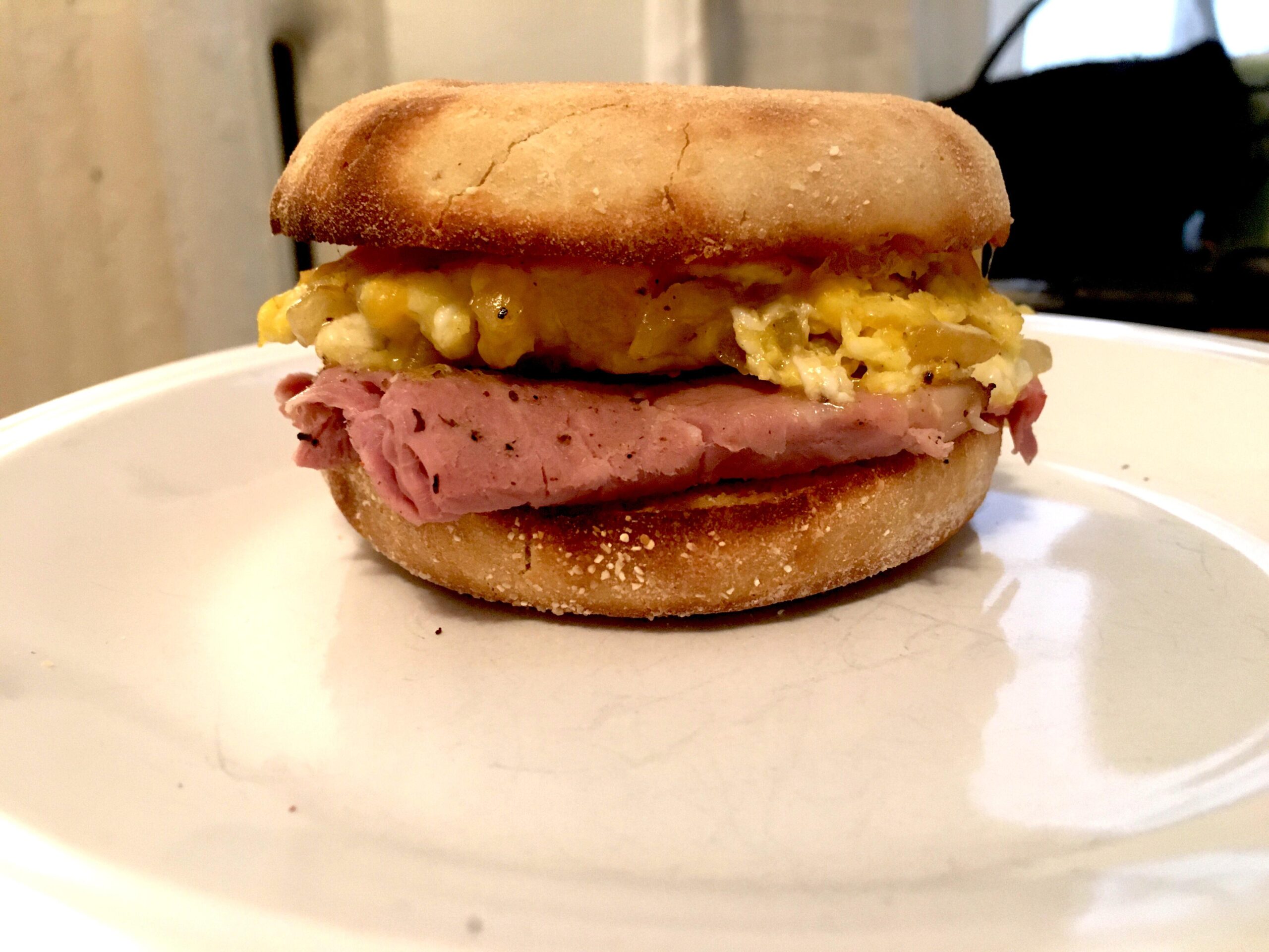 The ol’ steak n’ egger! 30hr sous vide beef, scramby egg, cheddar and ...