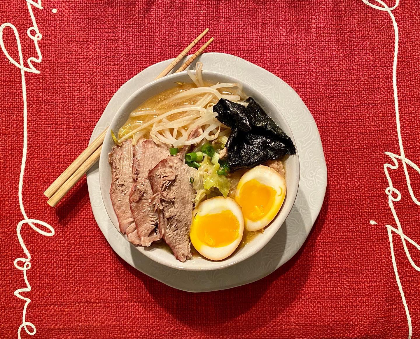 Miso Ramen from scratch! My first time making it 🙂 - Dining and Cooking