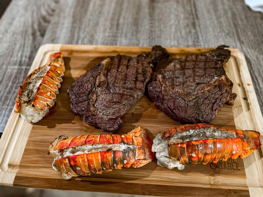 New Texas Trio is getting a lot of use. Great offset smoker/ gas grill ...