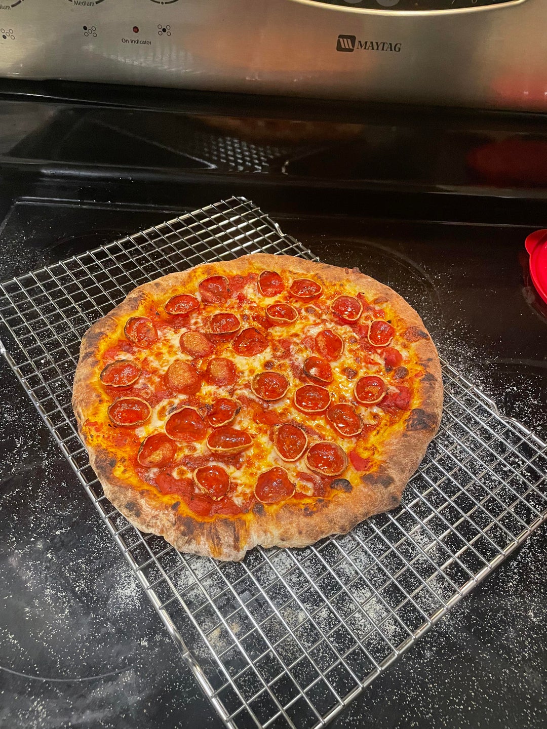 New York style—homemade in a Roccbox - Dining and Cooking