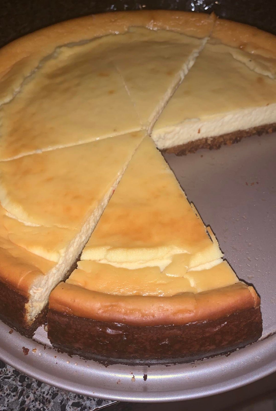 Neufchatel Cheesecake - 8 Slices for 323 kcal each! - Dining and Cooking