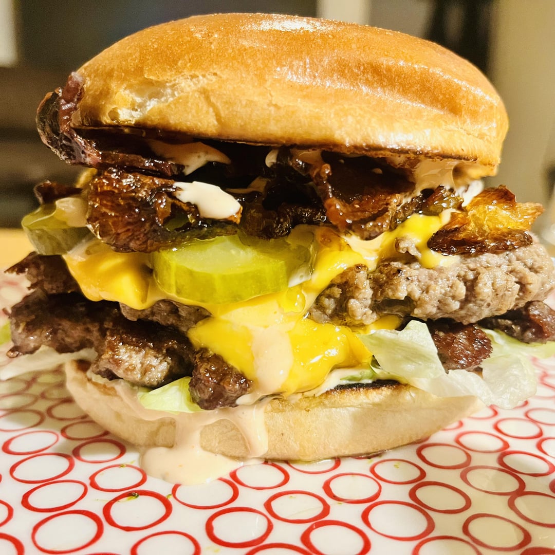 Some smash cheeseburger from today. - Dining and Cooking