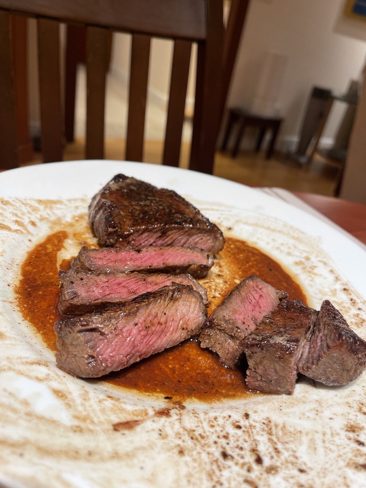 Picanha cooked at 129 for 1.5 hours and seared in grapeseed oil with a ...