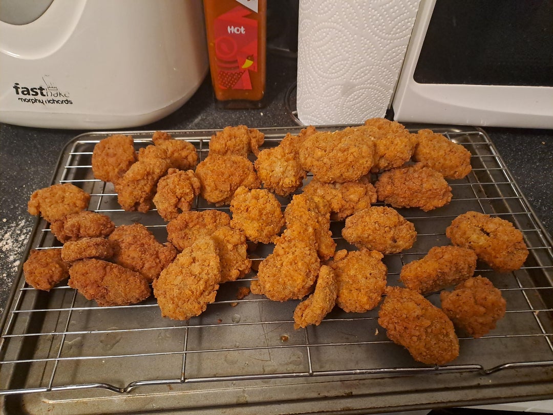 Home made "chimkin" nugs (and wedges) - Dining and Cooking