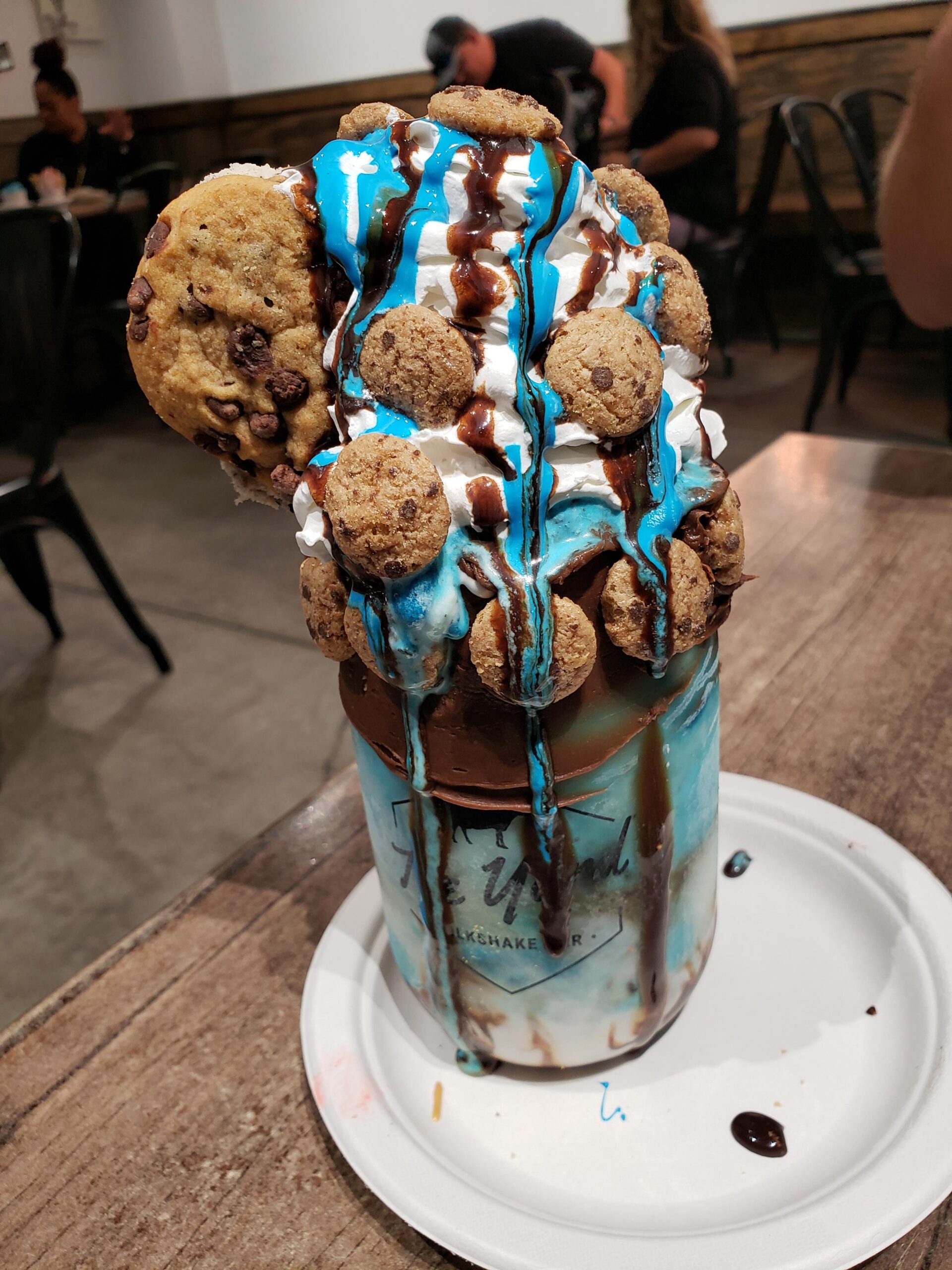 Cookie Monster Milkshake - Dining and Cooking