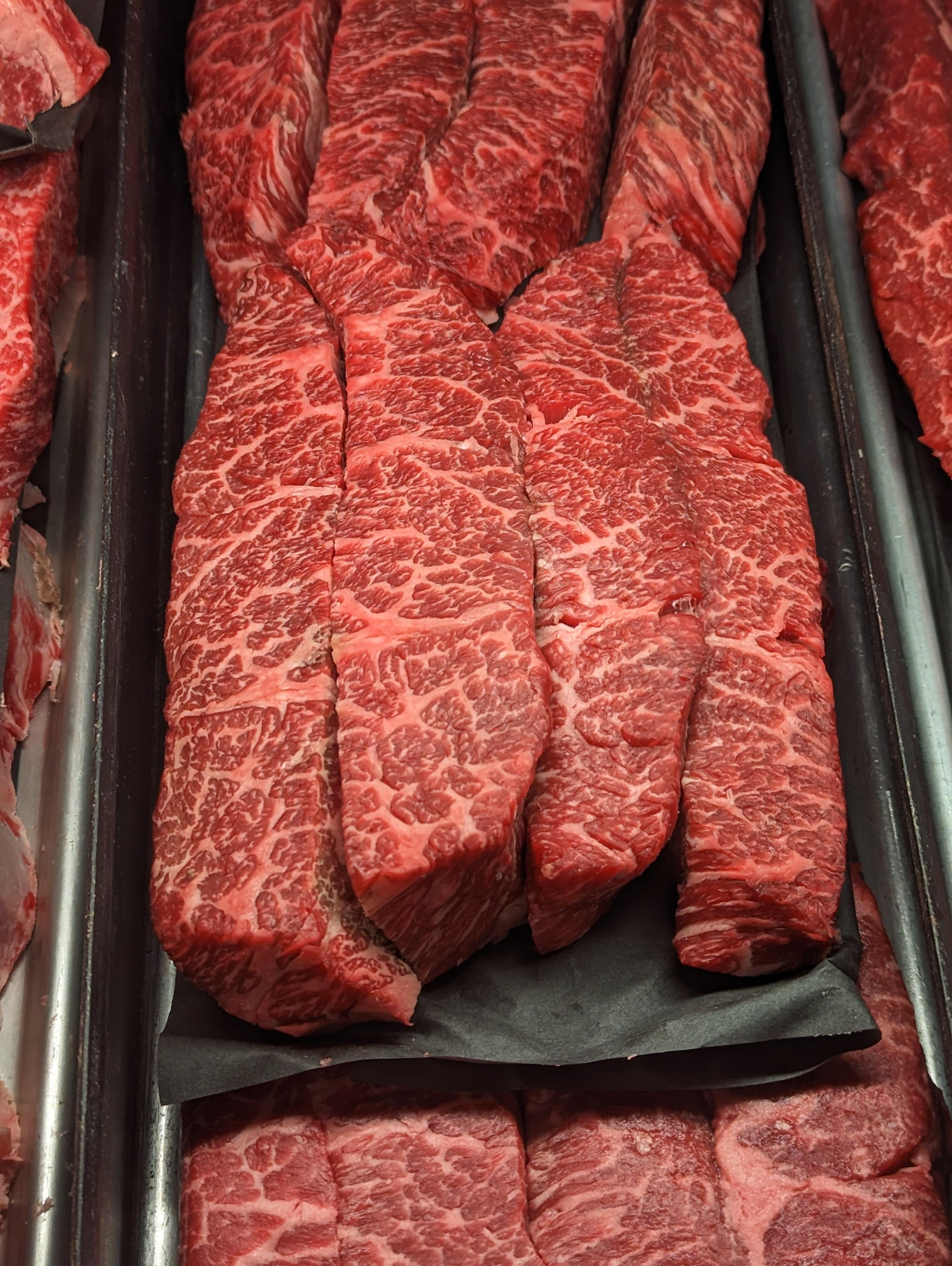 Boneless short rib marbling was on point today - Dining and Cooking