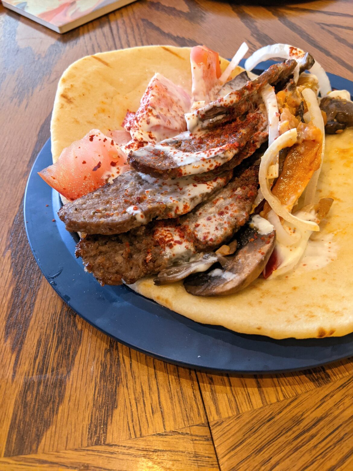 Lunches: DIY gyro/döner/Gemüsekebab hybrid (some assembly required ...