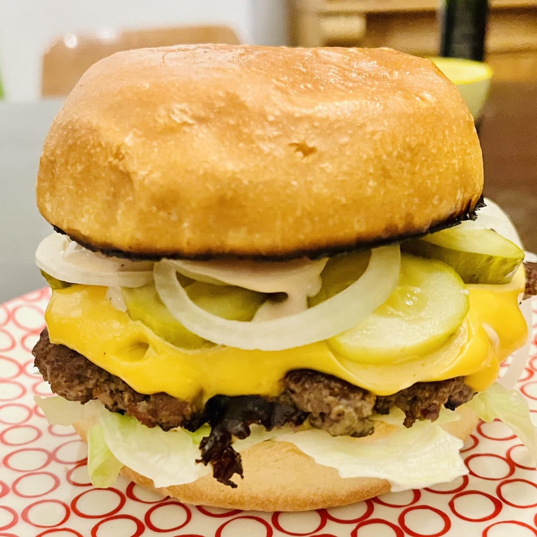 Some smash cheeseburger from today. - Dining and Cooking