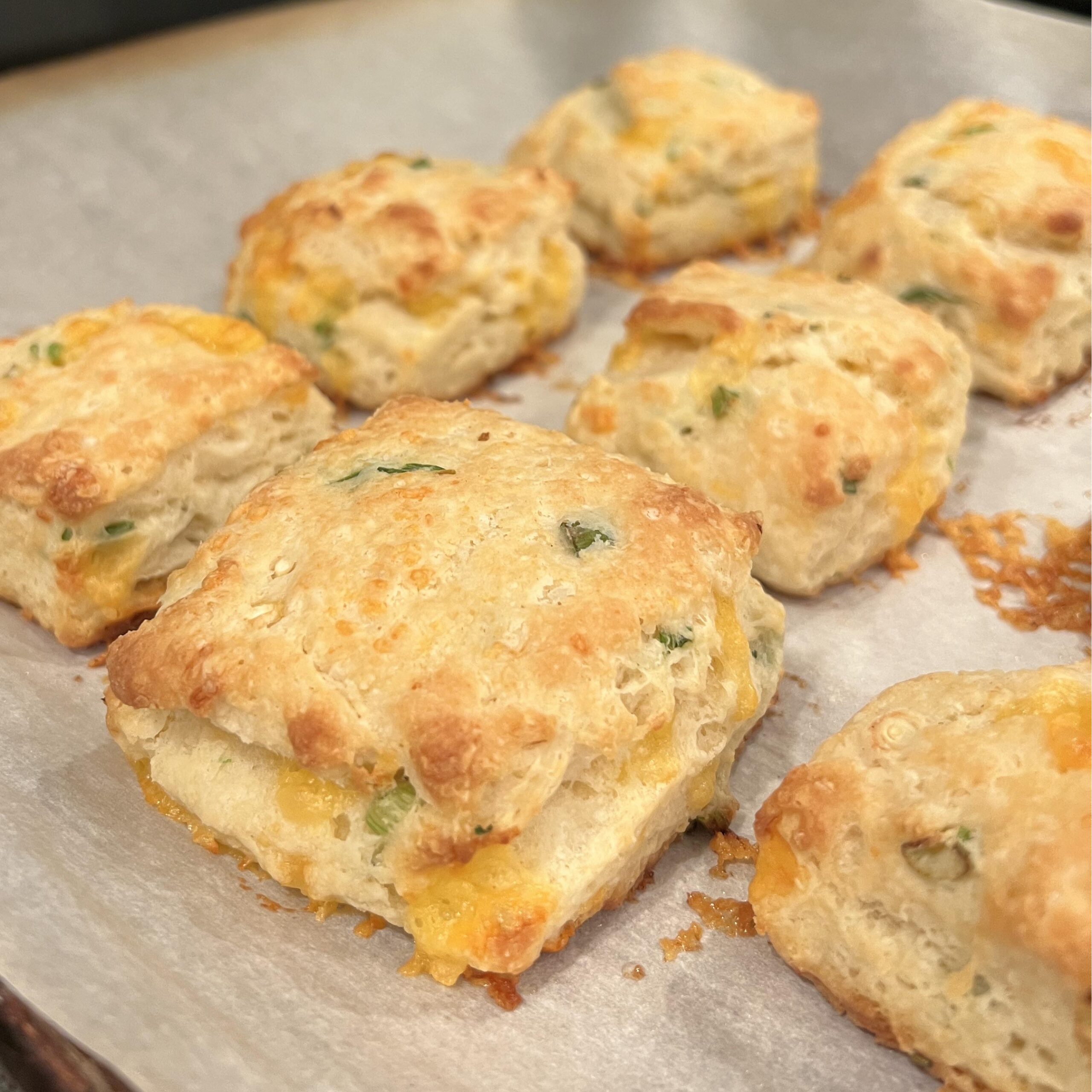 You can never go wrong with the ol’ trusty cheddar and chive buttermilk ...