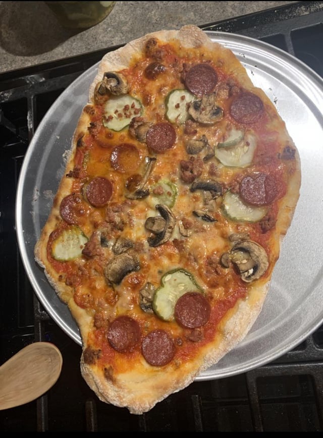 3 month pizza progress. - Dining and Cooking