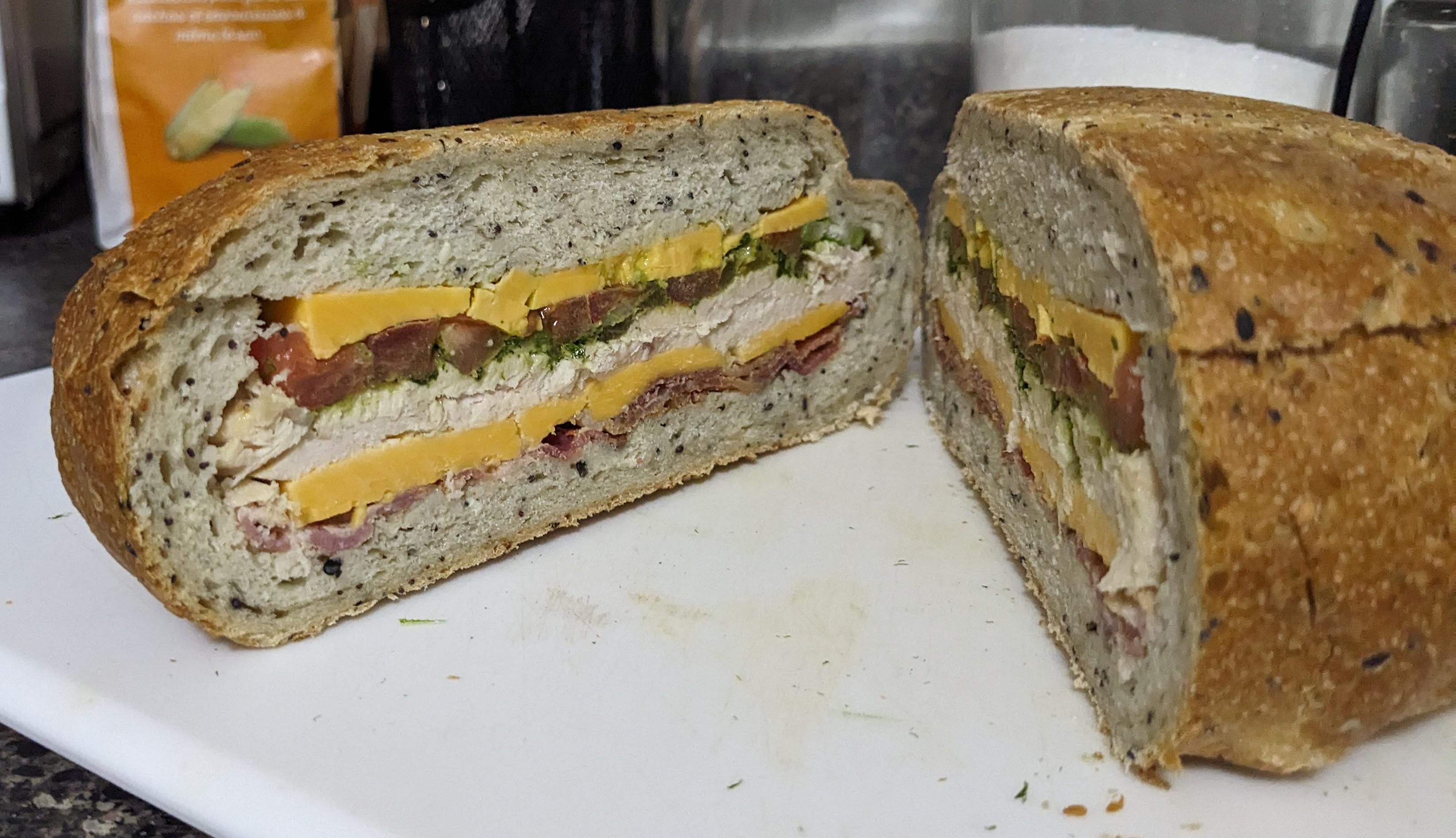 My second time making a shooter's sandwich. - Dining and Cooking