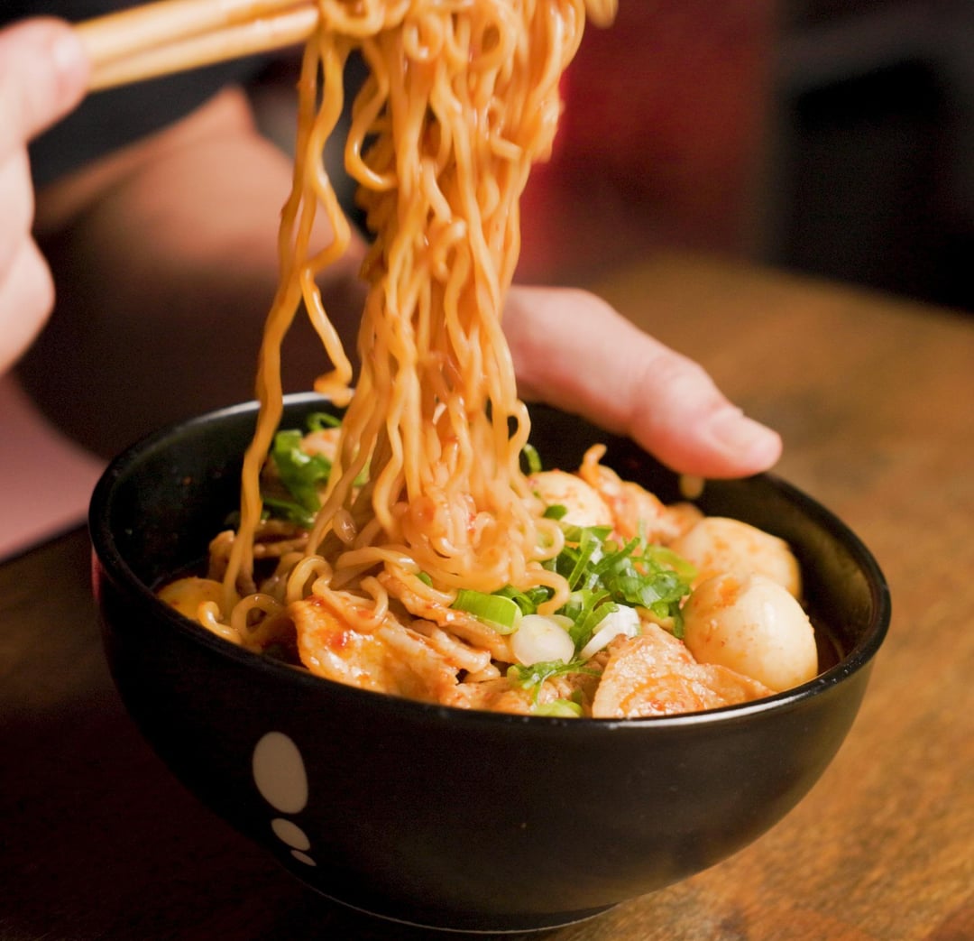 Spicy Miso Ramen Using Sapporo Ichiban Instant Ramen - Dining and Cooking