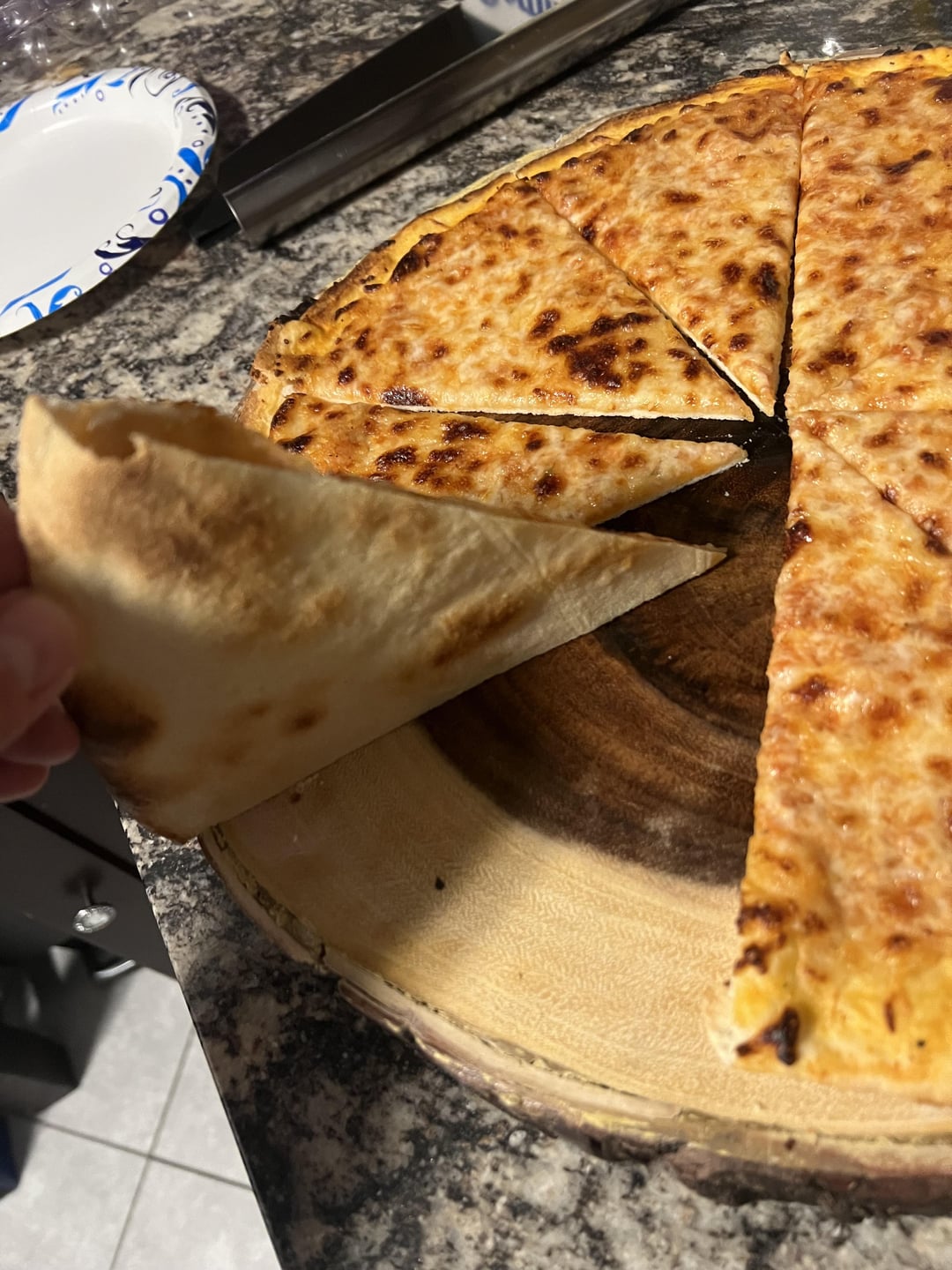 Made my first “cracker crust” pizza from scratch! (See my comment for ...