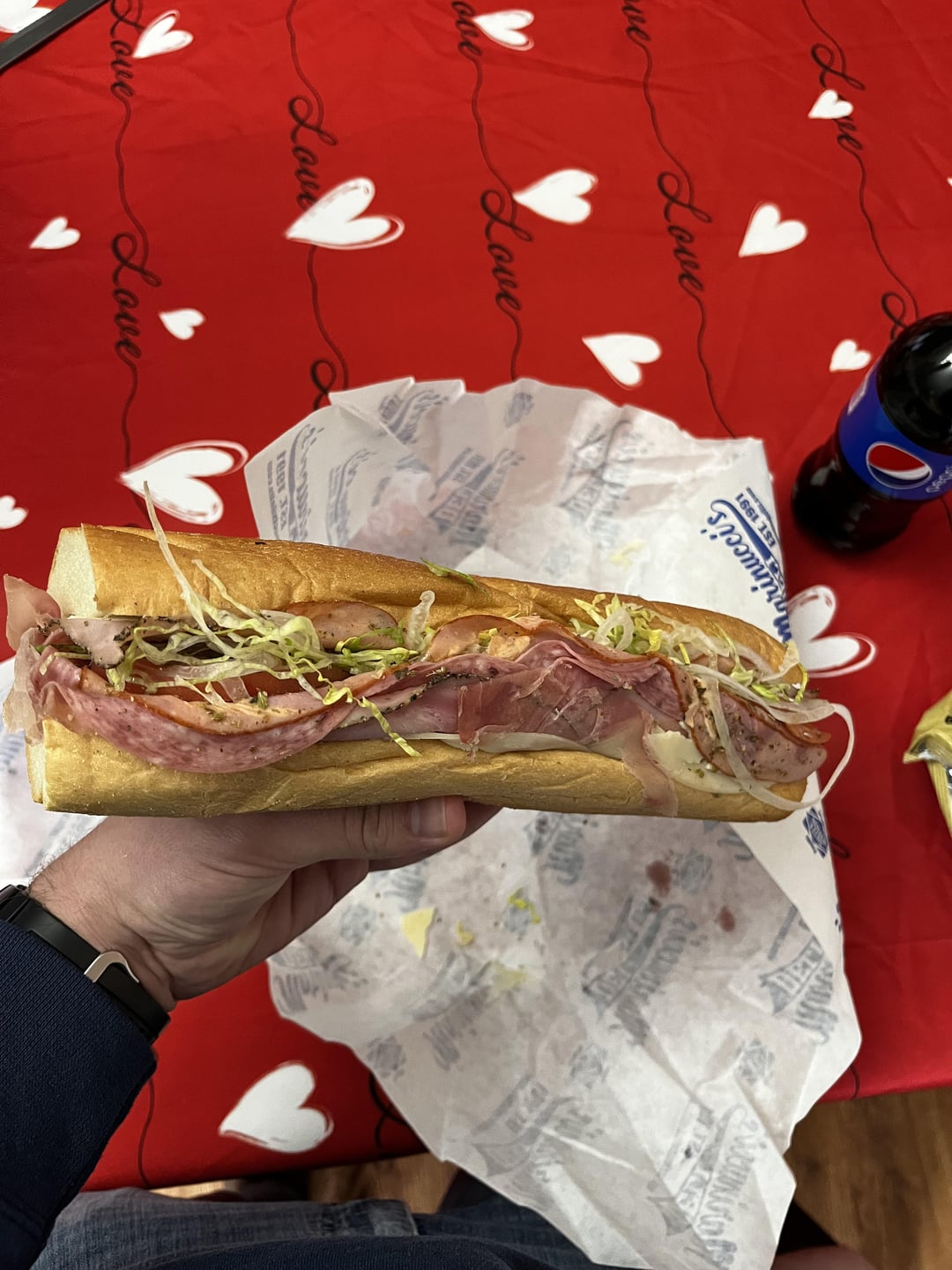 The Nucci at Marinucci’s in Philly. Italian with Prosciutto, Sharp ...