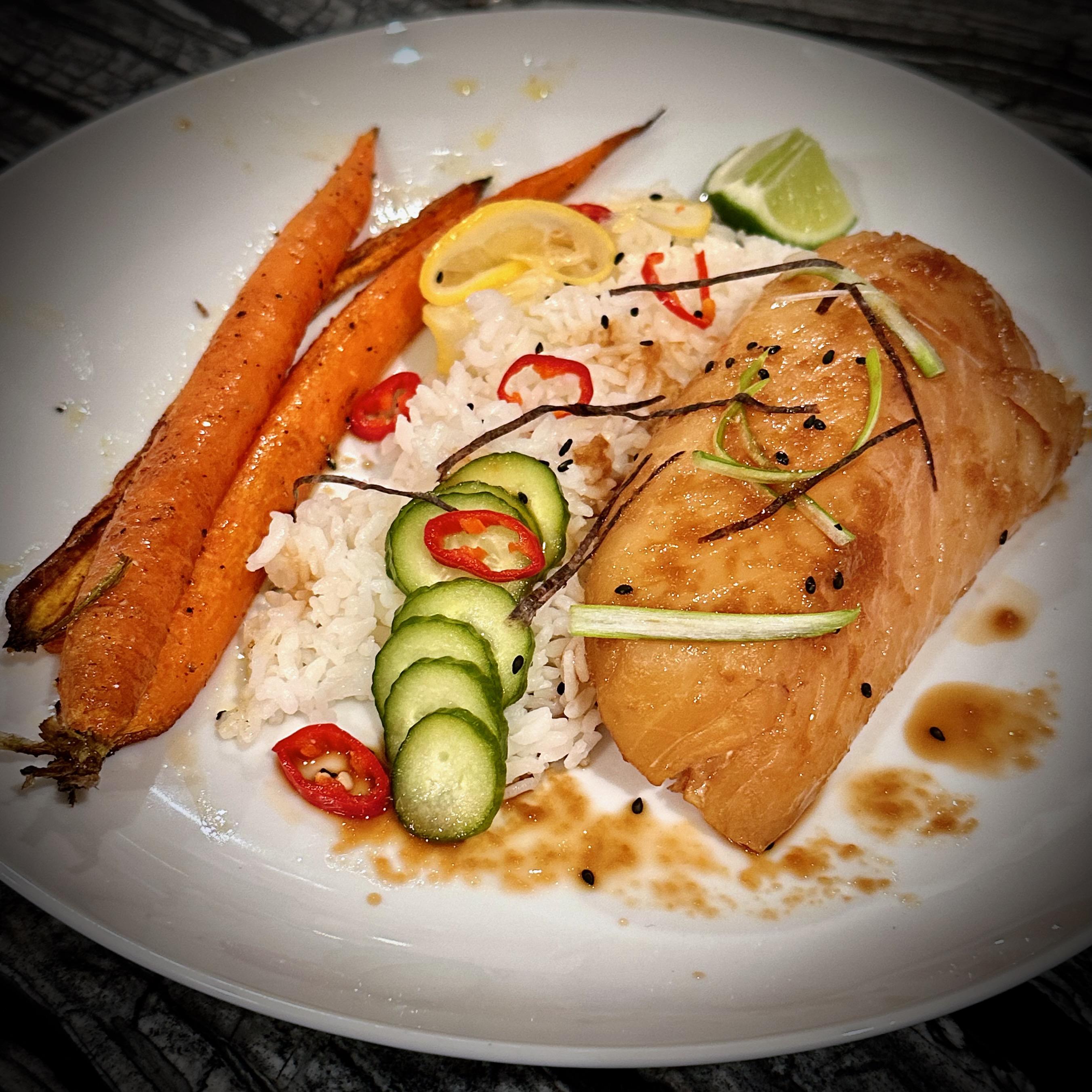 Sous vide Atlantic cod in soy/ginger/garlic/lime/fish sauce - Dining ...