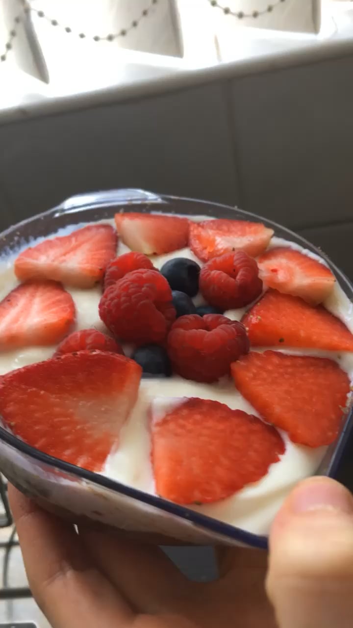 High protein healthy breakfast cheesecake recipe (280) - Dining and Cooking
