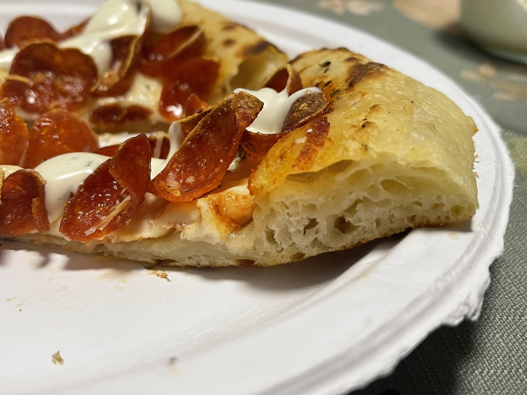 Pepperoni Pizza on a 3 Day Cold-Fermented Sourdough Crust! - Dining and ...