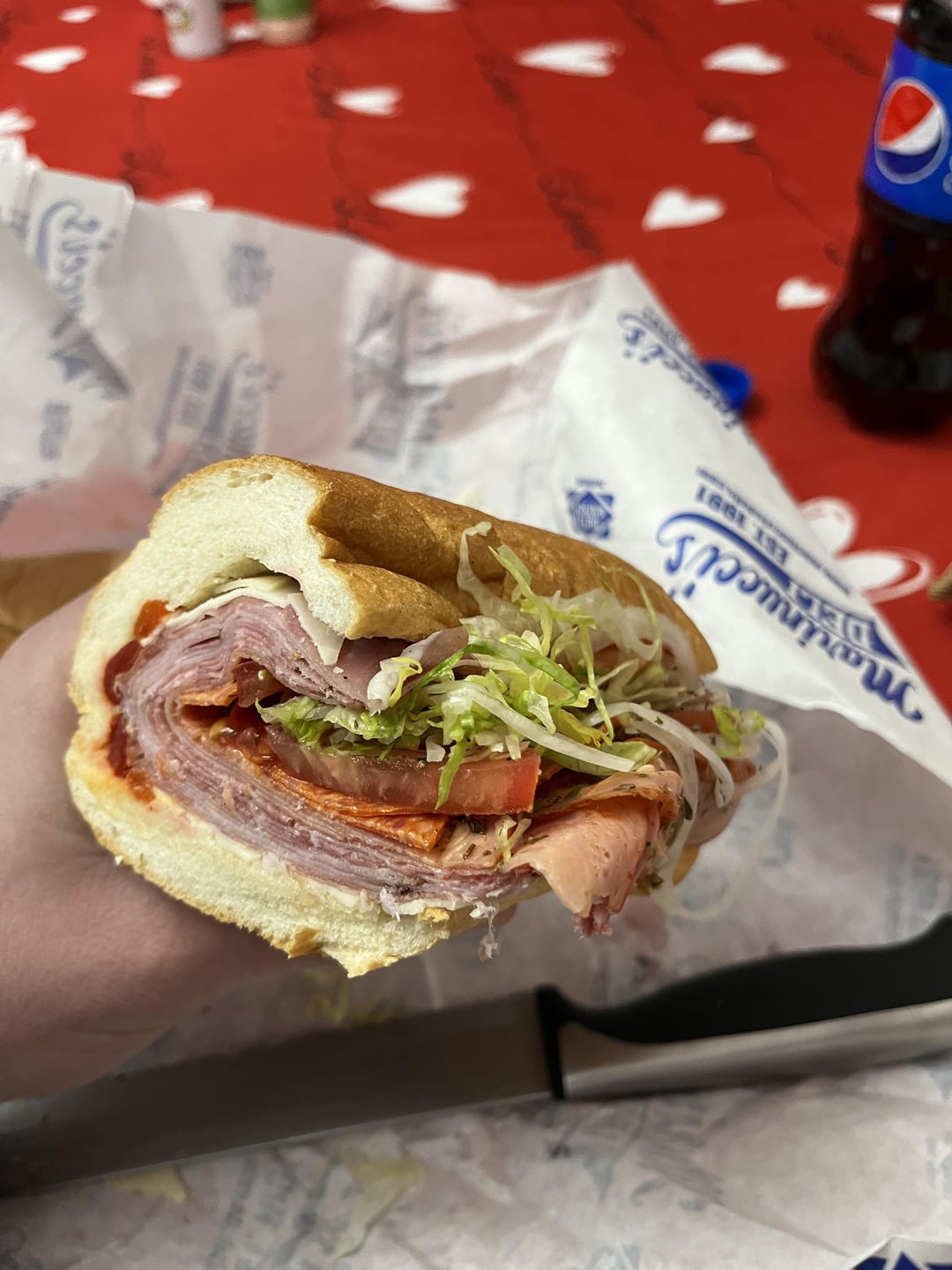 The Nucci at Marinucci’s in Philly. Italian with Prosciutto, Sharp ...