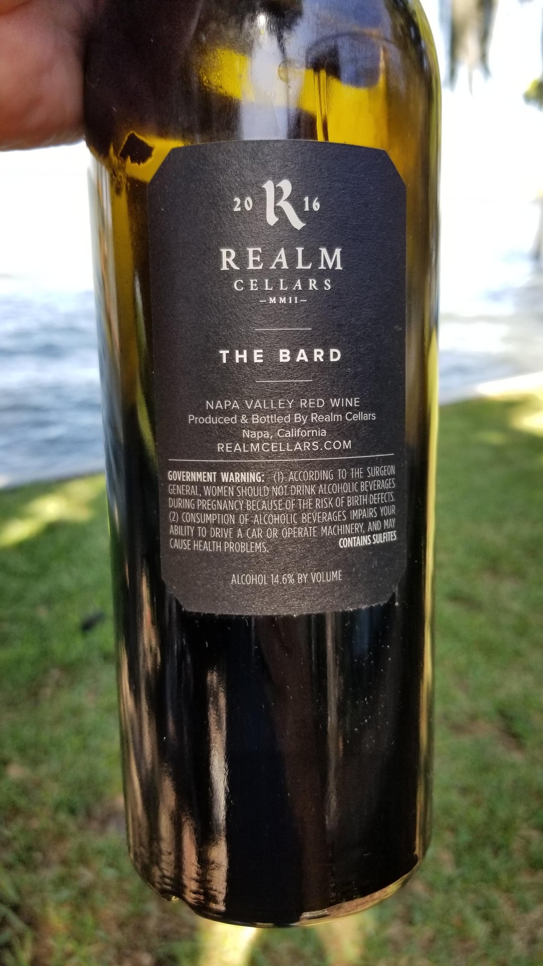 Realm Cellars The Bard 2016, Napa Valley - Dining and Cooking