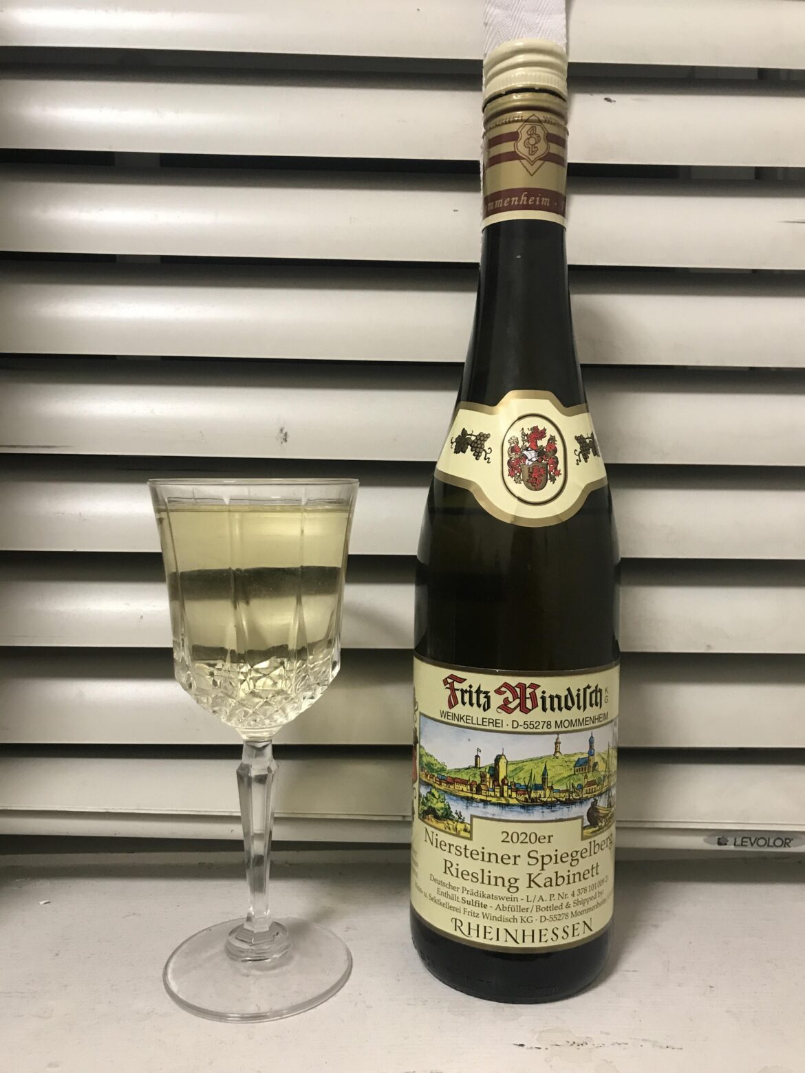 Review #4: 2020 Fritz Windisch Niersteiner Spiegelberg Riesling ...