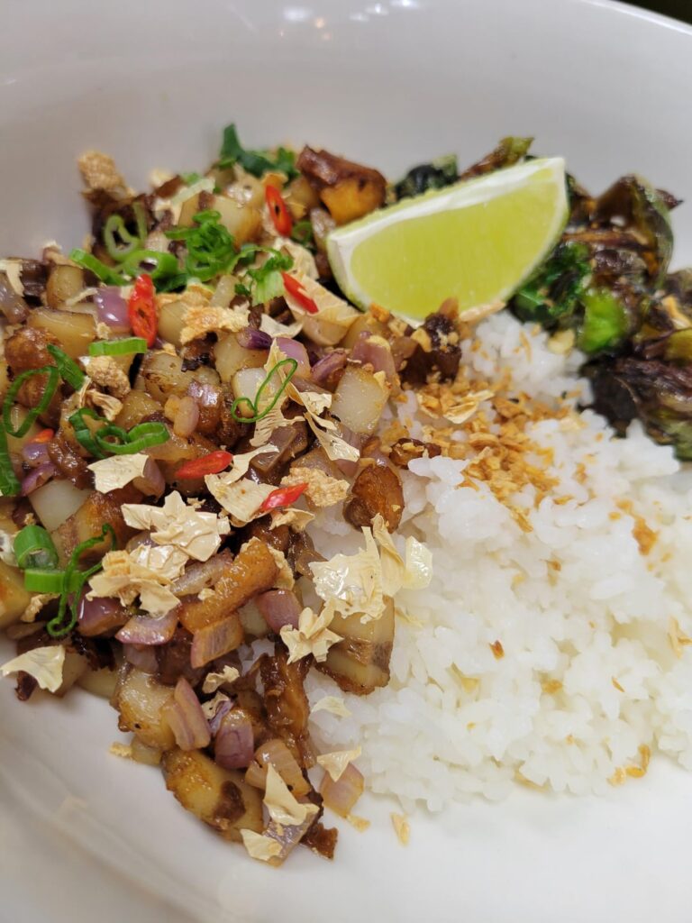 Vegan Sisig for Filipino Restaurant Month. This is round 3 of the vegan ...