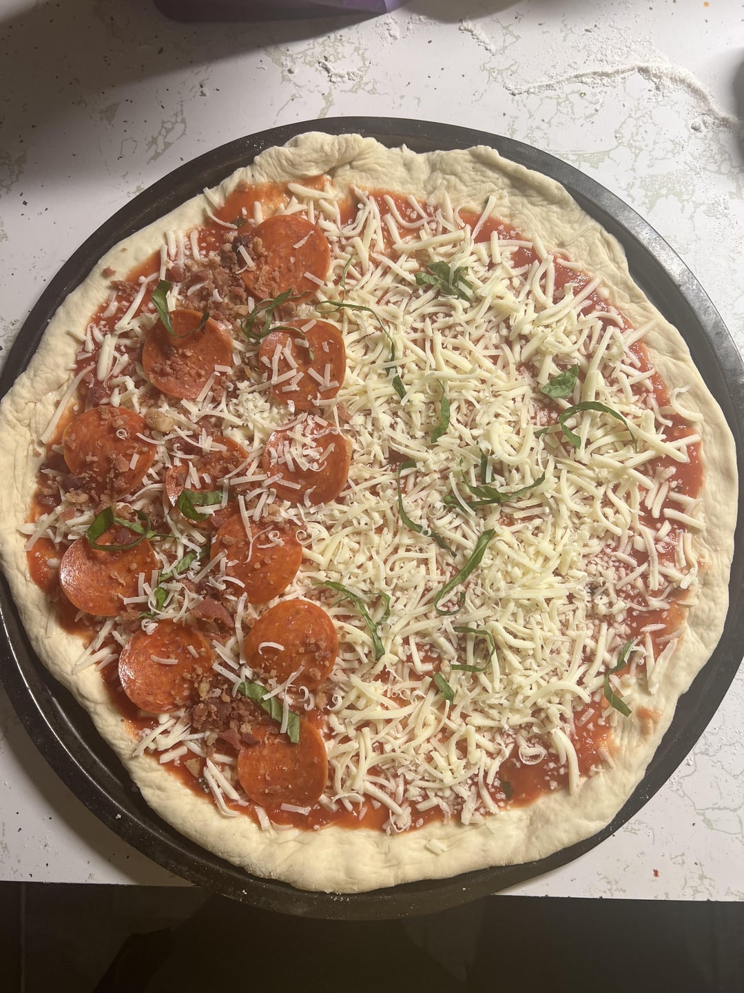 First attempt at homemade Neapolitan. How’d I do? - Dining and Cooking