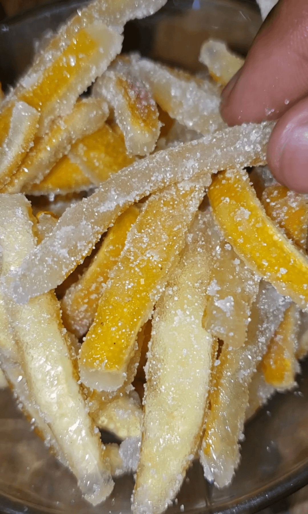 [homemade] Candied Lemon peel - Dining and Cooking