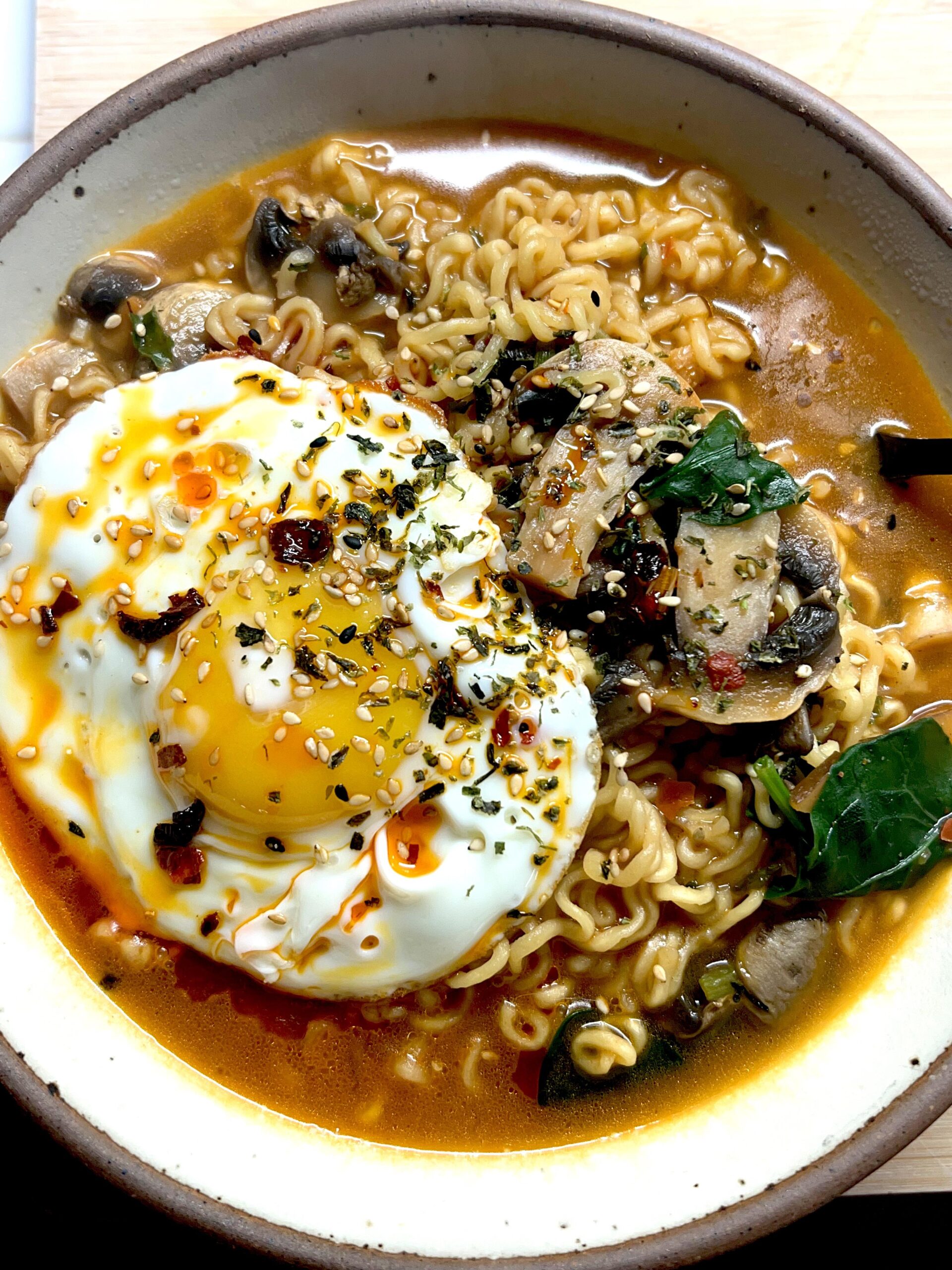 Instant ramen with a little love ️ - Dining and Cooking