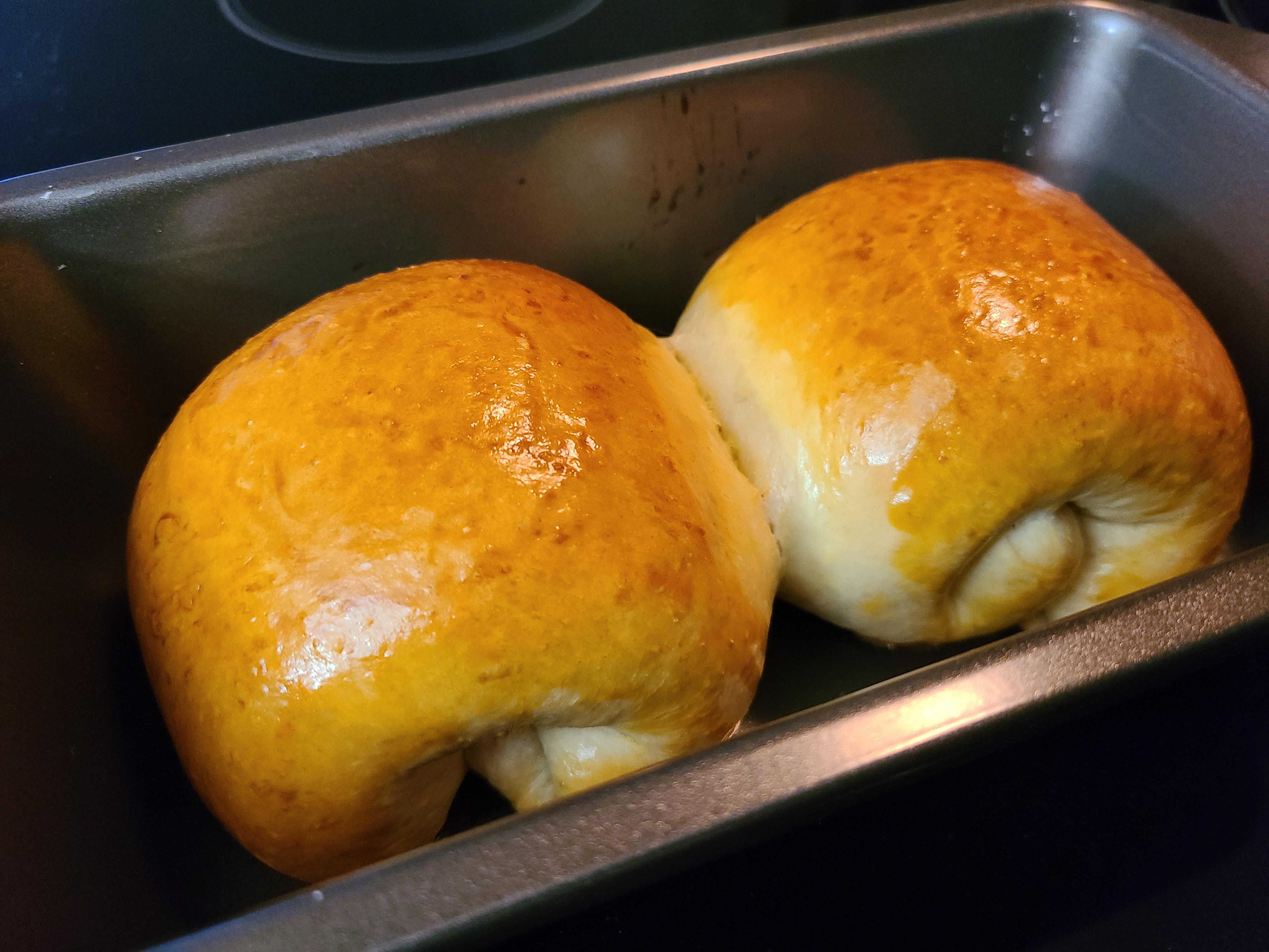 First time making milk bread buns! - Dining and Cooking