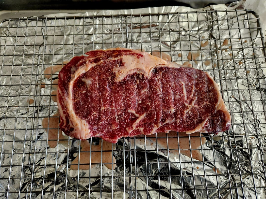 16 oz US Choice Delmonico, 133F for just over two hours - Dining and ...