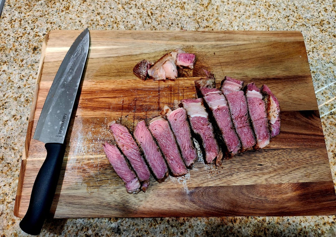 16 oz US Choice Delmonico, 133F for just over two hours - Dining and ...