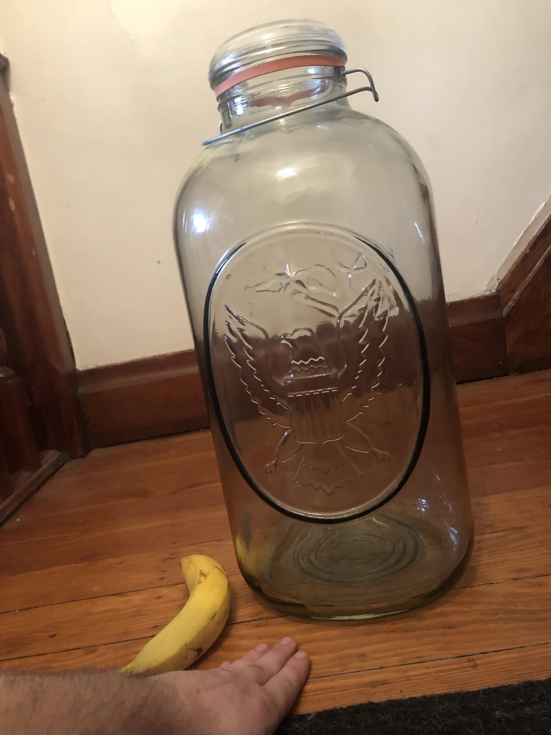 4 Gallon Ball “Ideal” Jar from 1976. It was a bicentennial offering ...