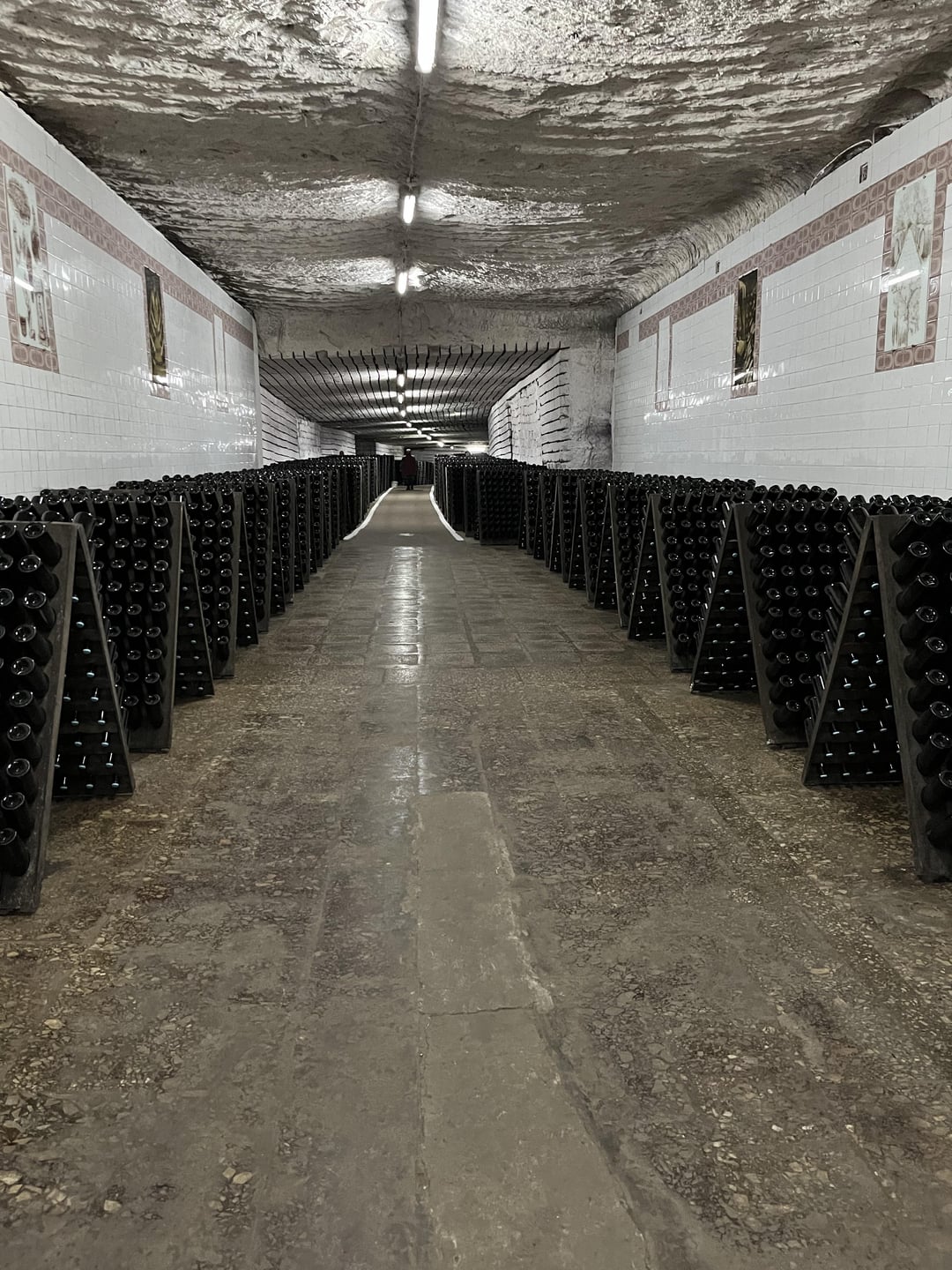 Got to visit some of the largest wine collections in the world, located ...