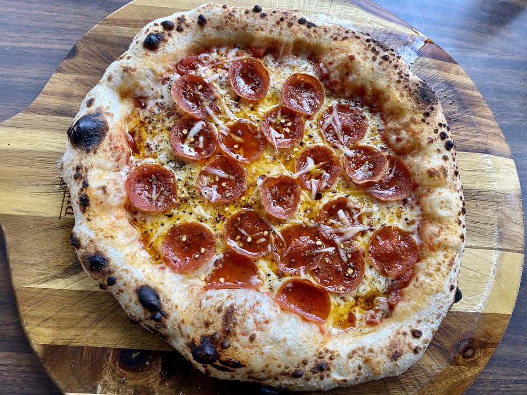 Pepperoni pizza for lunch - Dining and Cooking