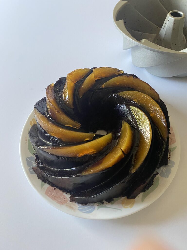 [homemade] Ube Choco “Flan” - Dining and Cooking
