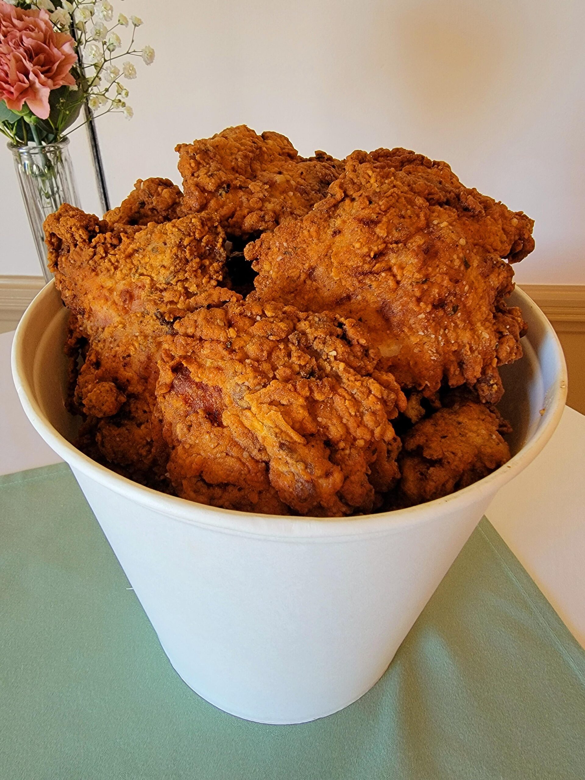 Bucket of Fried Chicken - Dining and Cooking