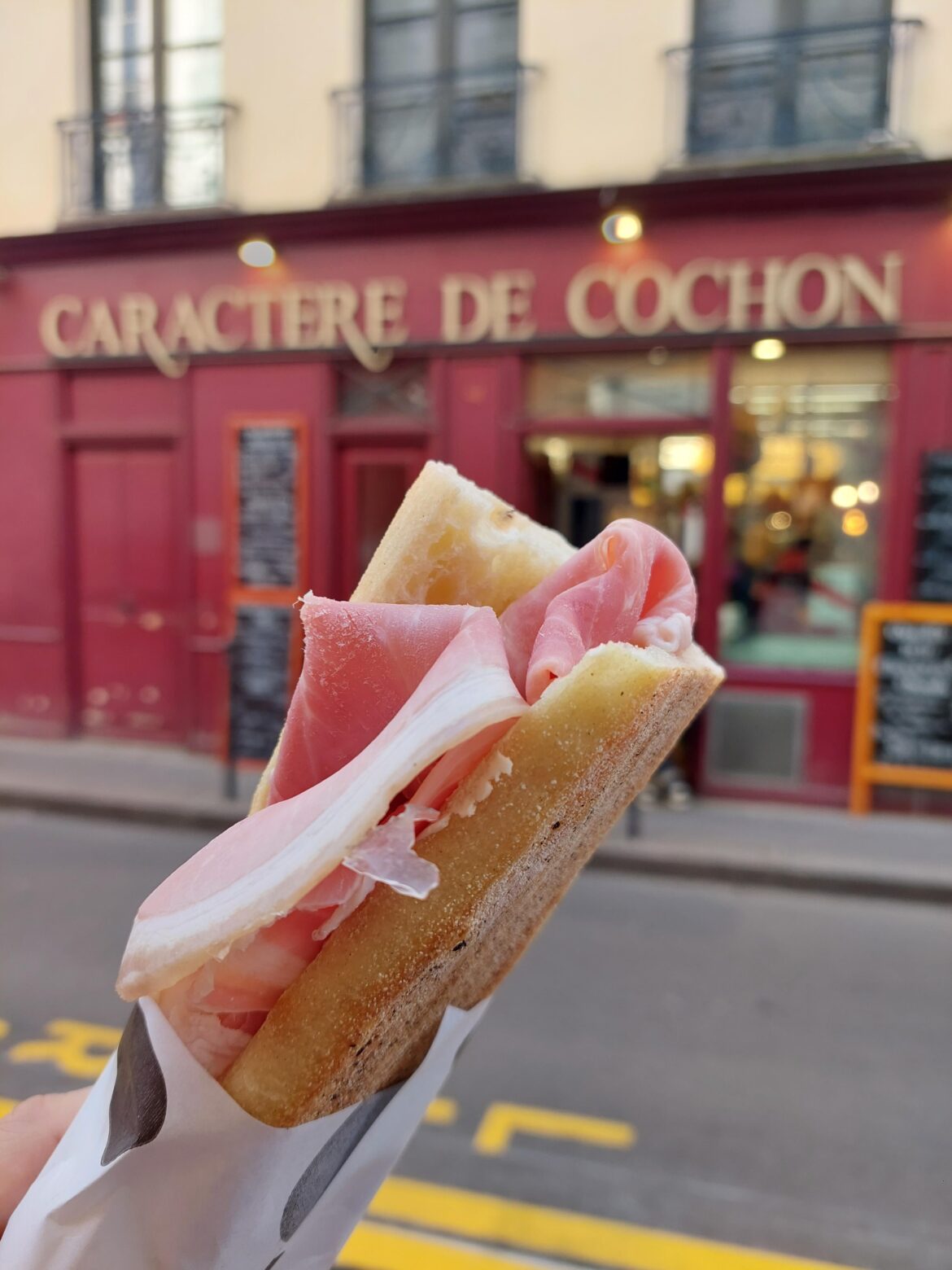Jambon Beurre from Caractère de Cochon; Paris, France - Dining and Cooking
