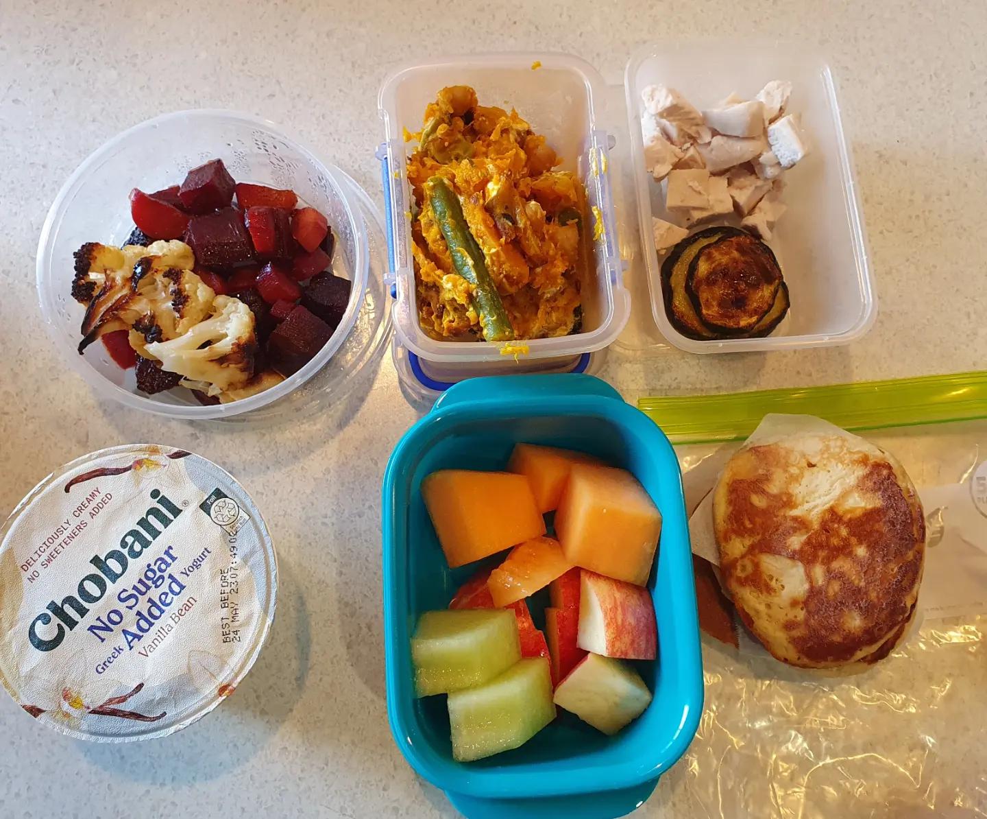 Roasted veg snack boxes - Dining and Cooking